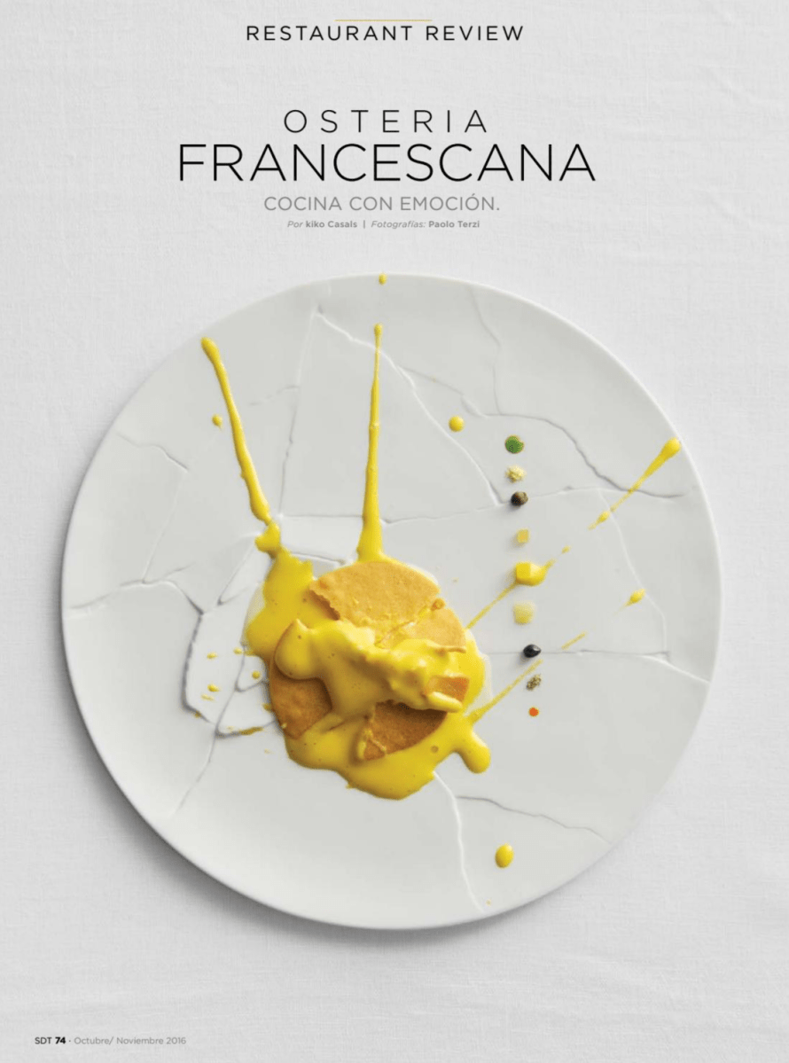 La Ostería Francescana en SDT | MakinGastronomy